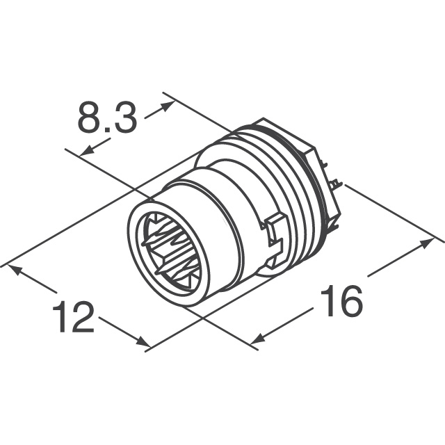 HR30-6R-6P(71) Hirose Electric Co Ltd | Conectores, interconectores | DigiKey